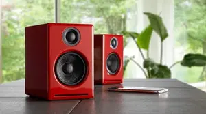 AUDIOENGINE A2+ Next Gen Home Music System W/ Bluetooth Aptx-hd - Red