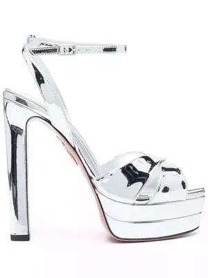 AQUAZZURA Divine Plateau 130mm Platform Sandals