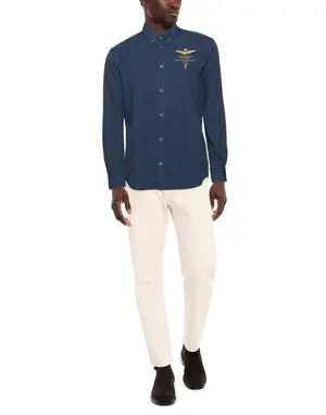 AERONAUTICA MILITARE Shirt Size Cotton