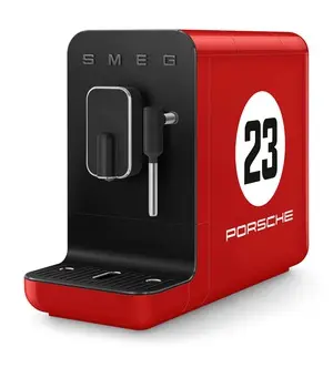 SMEG X Porsche Bean To Cup Automatic Coffee Machine - Red