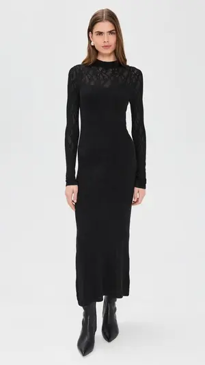 Z Supply Aden Mesh Maxi Dress