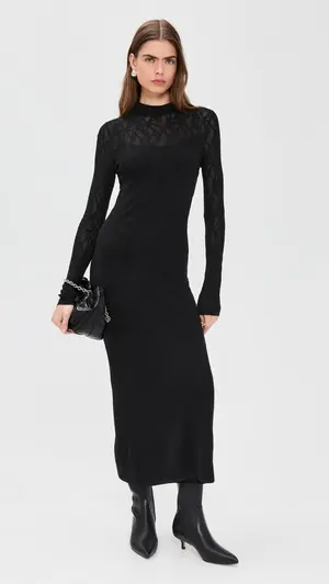 Z Supply Aden Mesh Maxi Dress