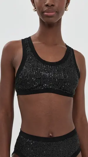 Norma Kamali Racer Swim Bra