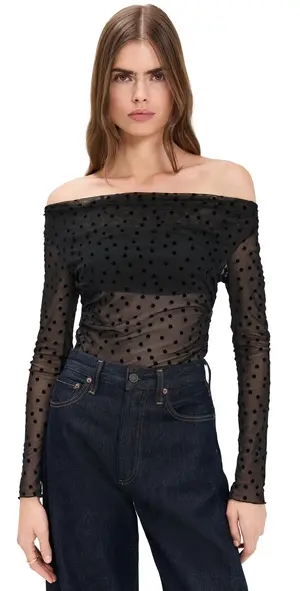 Le Bop Off The Shoulder Blouses