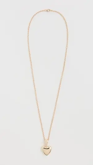 ANNIKA INEZ Voluptuous Heart Necklace