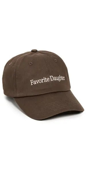 FAVORITE DAUGHTER Classic Logo Baseball Cap - Coffee