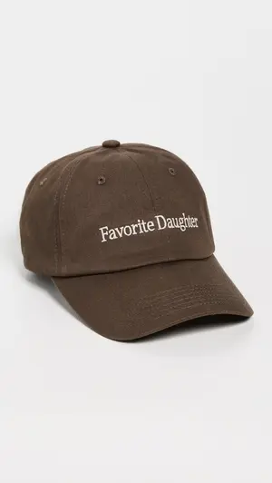 FAVORITE DAUGHTER Classic Logo Baseball Cap - Coffee