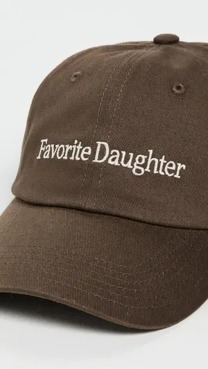 FAVORITE DAUGHTER Classic Logo Baseball Cap - Coffee