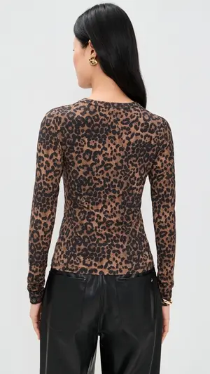 Rag & Bone Luca Printed Long Sleeve