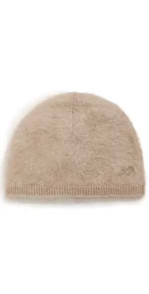 Rag & Bone Brushed Cashmere Beanie - Mink