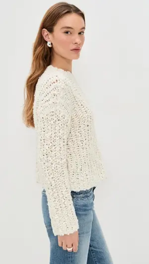LE BOP Marina Pullover Sweater - Ivory