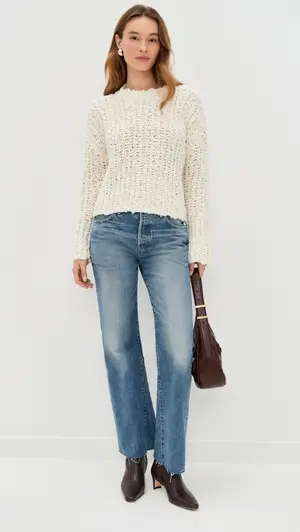 LE BOP Marina Pullover Sweater - Ivory