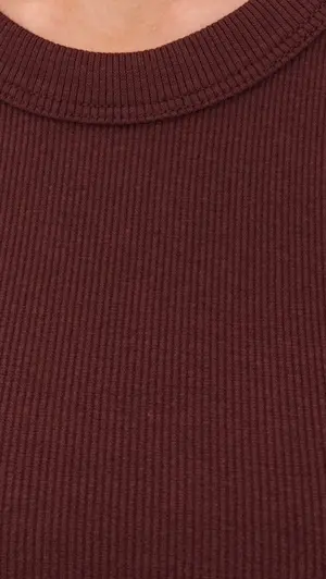 STATE & LAKE Millie Tank Top - Burgundy