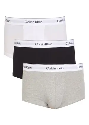 Calvin Klein Icon Stretch-cotton Trunks - Multicoloured