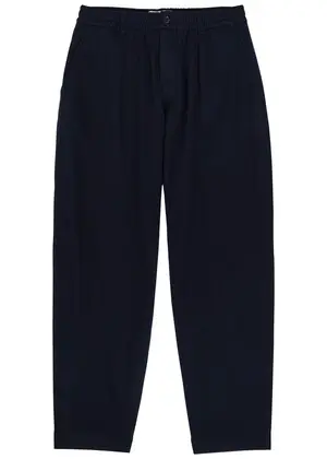 Universal Works Relaxed Tapered-leg Wool-blend Trousers