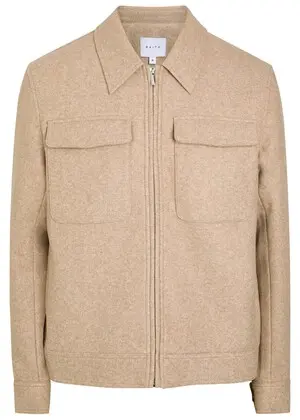 RAITH Fabien Felt Jacket - Taupe