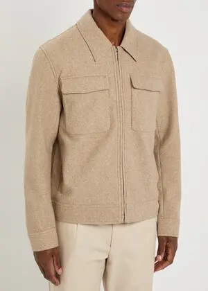 RAITH Fabien Felt Jacket - Taupe