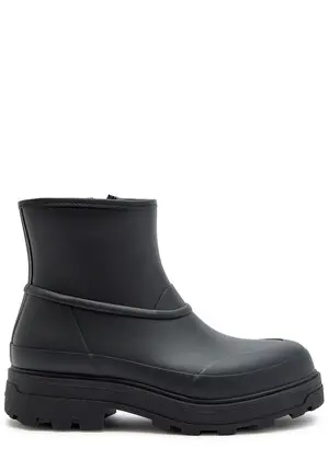 KASSL EDITIONS X Tretorn Estelle Rubber Wellington Ankle Boots - Black