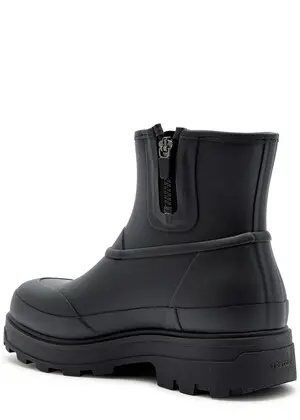 KASSL EDITIONS X Tretorn Estelle Rubber Wellington Ankle Boots - Black