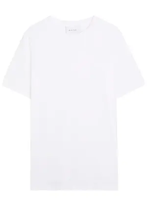 RAITH Luxe Mercerised Cotton T-shirt - White