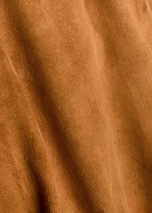 Stouls Corleone Suede Trench Coat - Tan