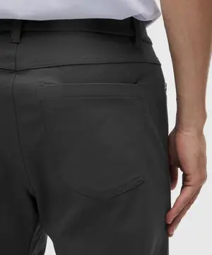 Lululemon Abc Slim-fit 5 Pocket Pant 30l - Obsidian