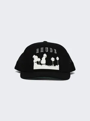 Rhude Trucker Hat - Black
