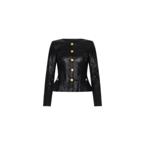 L'Agence Mariella Leather Jacket