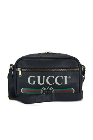 Gucci Logo Messenger Bag