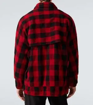 Junya Watanabe Checked Wool Jacket