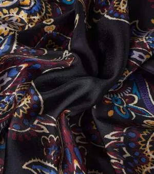 Etro Paisley Silk Scarf