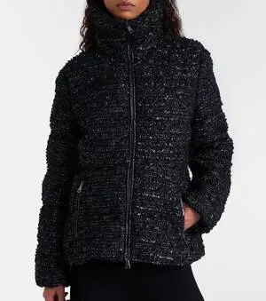 Moncler Urbel Tweed Down Jacket