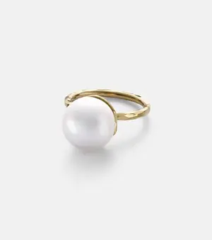 OCTAVIA ELIZABETH Orb 18kt Yellow Ring With Pearl - Gold