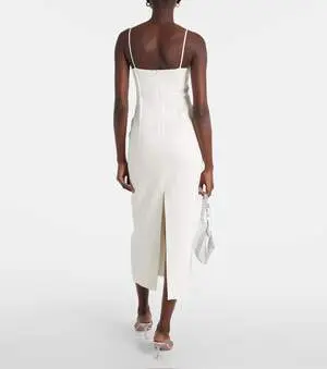 David Koma Embellished Midi Dress