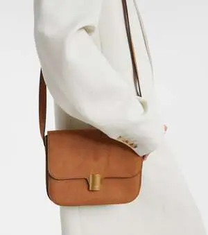 Calvin Klein Tilla Small Leather Shoulder Bag