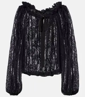 Patou Floral Lace Blouse