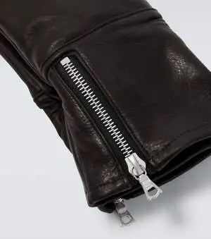 Auralee Leather Gloves