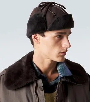 Auralee Shearling Hat