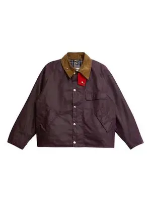 Barbour Barbour X Paul Smith Cotton Jacket - Purple