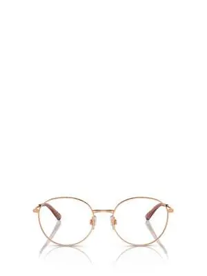 Dolce & Gabbana Rounded Eyeglasses - Gold