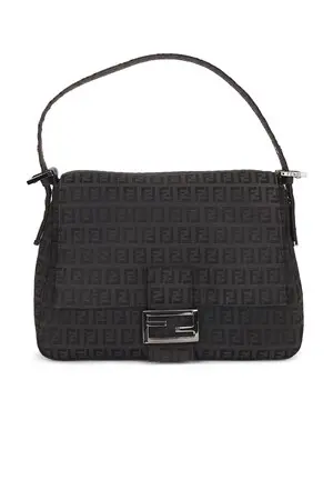 Fendi Denim Mama Baguette Shoulder Bag