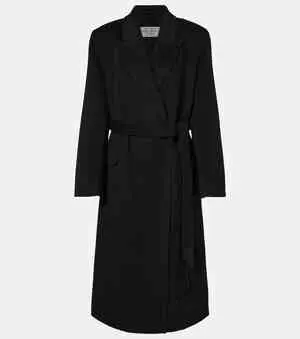 Acne Studios Wool And Cashmere Wrap Coat