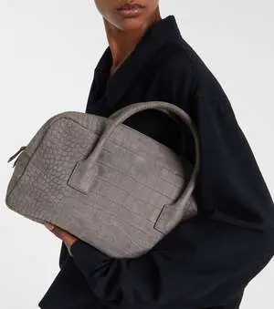 Calvin Klein America Medium Leather Tote Bag