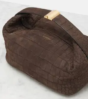 Calvin Klein Small Leather Shoulder Bag - Brown