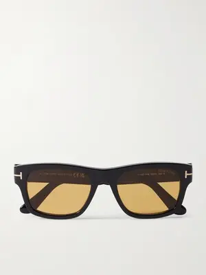 TOM FORD Smith Square-frame Sunglasses - Black