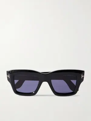 Tom Ford Silver Tone Eyewear For Men