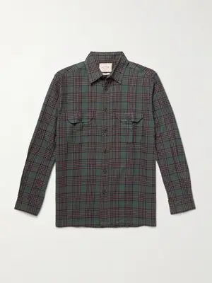 Men's Green Flannel Shirts