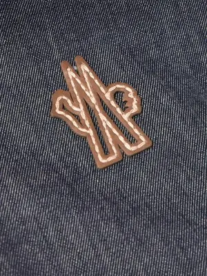 Moncler Langtang Leather-trimmed Ski Jacket