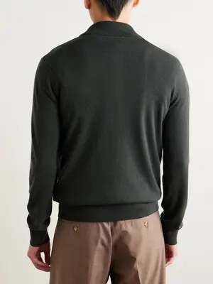 Mr P. Cashmere Polo Sweater