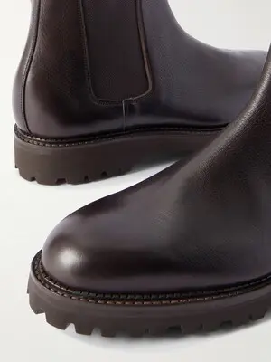 John Lobb Lawry New Standard Leather Chelsea Boots - Brown